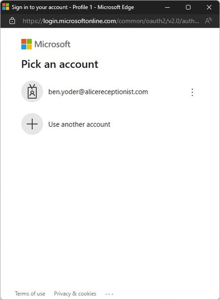 Logging in Using SSO for the ALICE Portal
